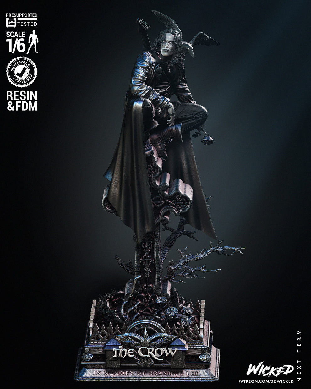 The Crow Statue – KAPIKOPRINTED