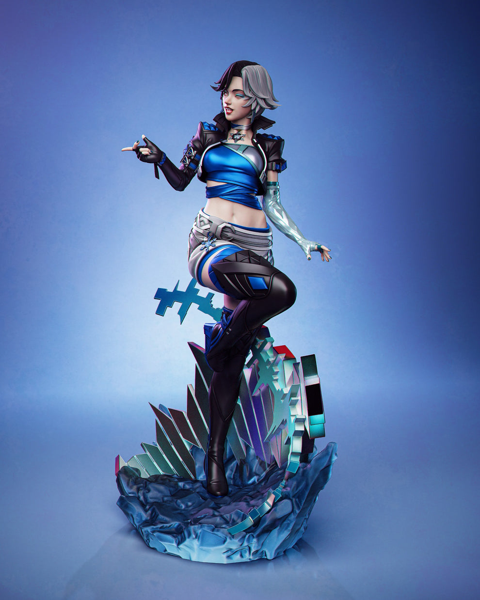 Luna Snow Statue 3D-Printed Kit – KAPIKOPRINTED