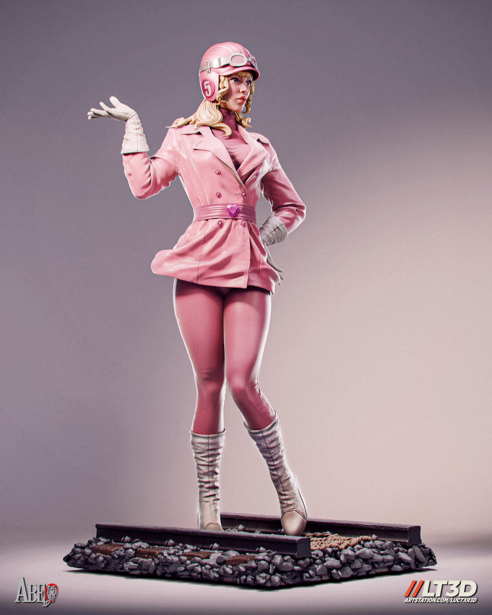 Penelope Pitstop Statue – KAPIKOPRINTED