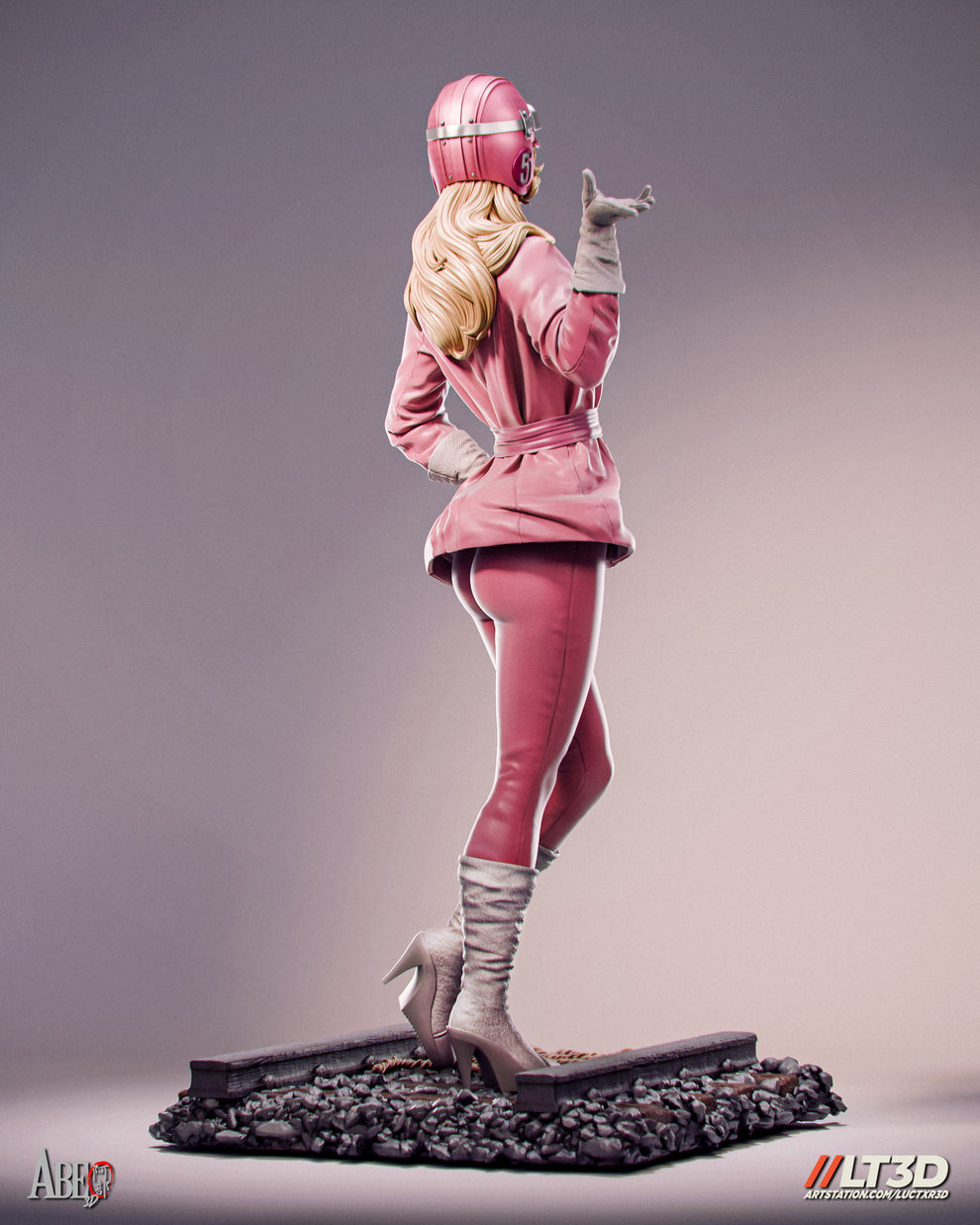 Penelope Pitstop Statue – KAPIKOPRINTED