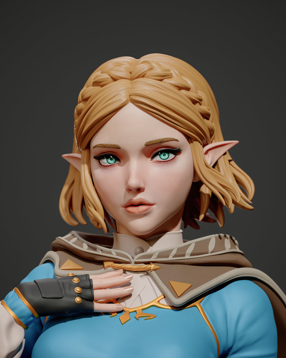 Princess Zelda Statue – KAPIKOPRINTED