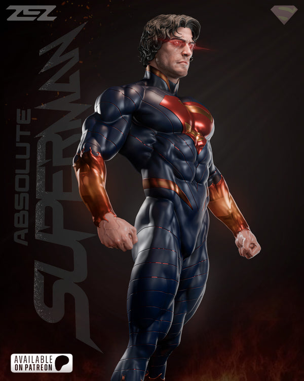 Absolute Superman Statue 3D-Printed Kit – KAPIKOPRINTED